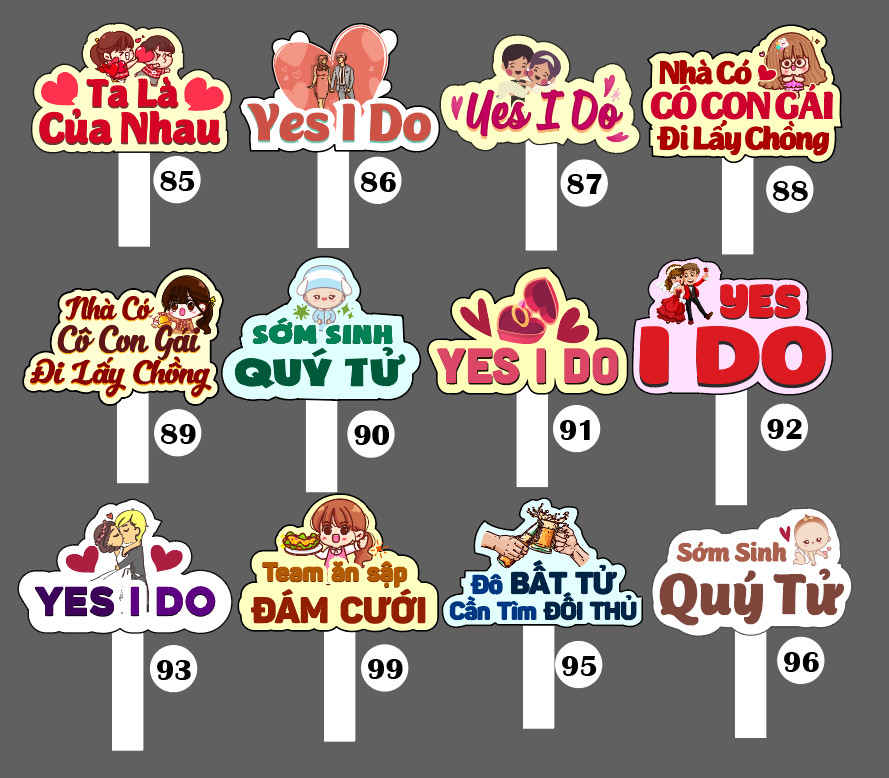 Thiết kế và sản xuất hashtag cầm tay 0963.058.007 - Chuyên Làm biển ...